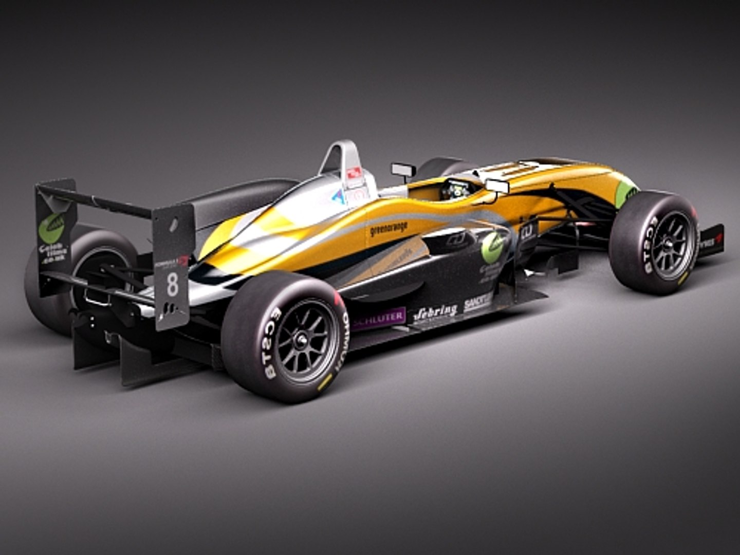 F3 Sam Bird 2009 3d Model