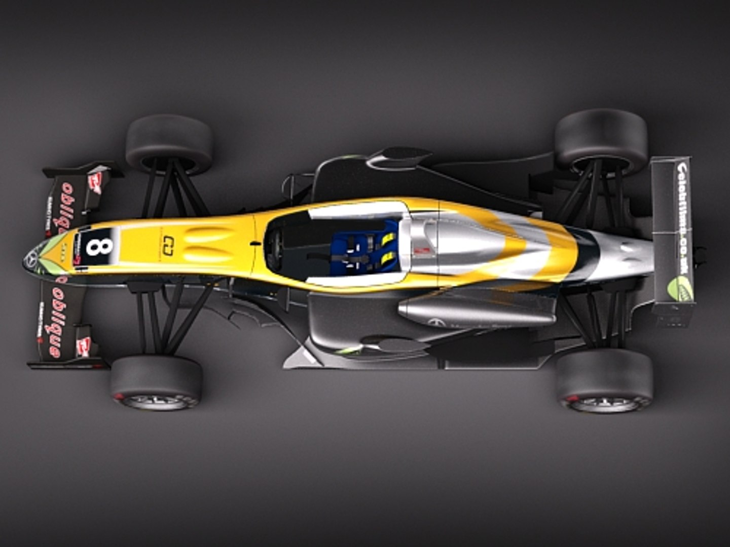 F3 Sam Bird 2009 3d Model