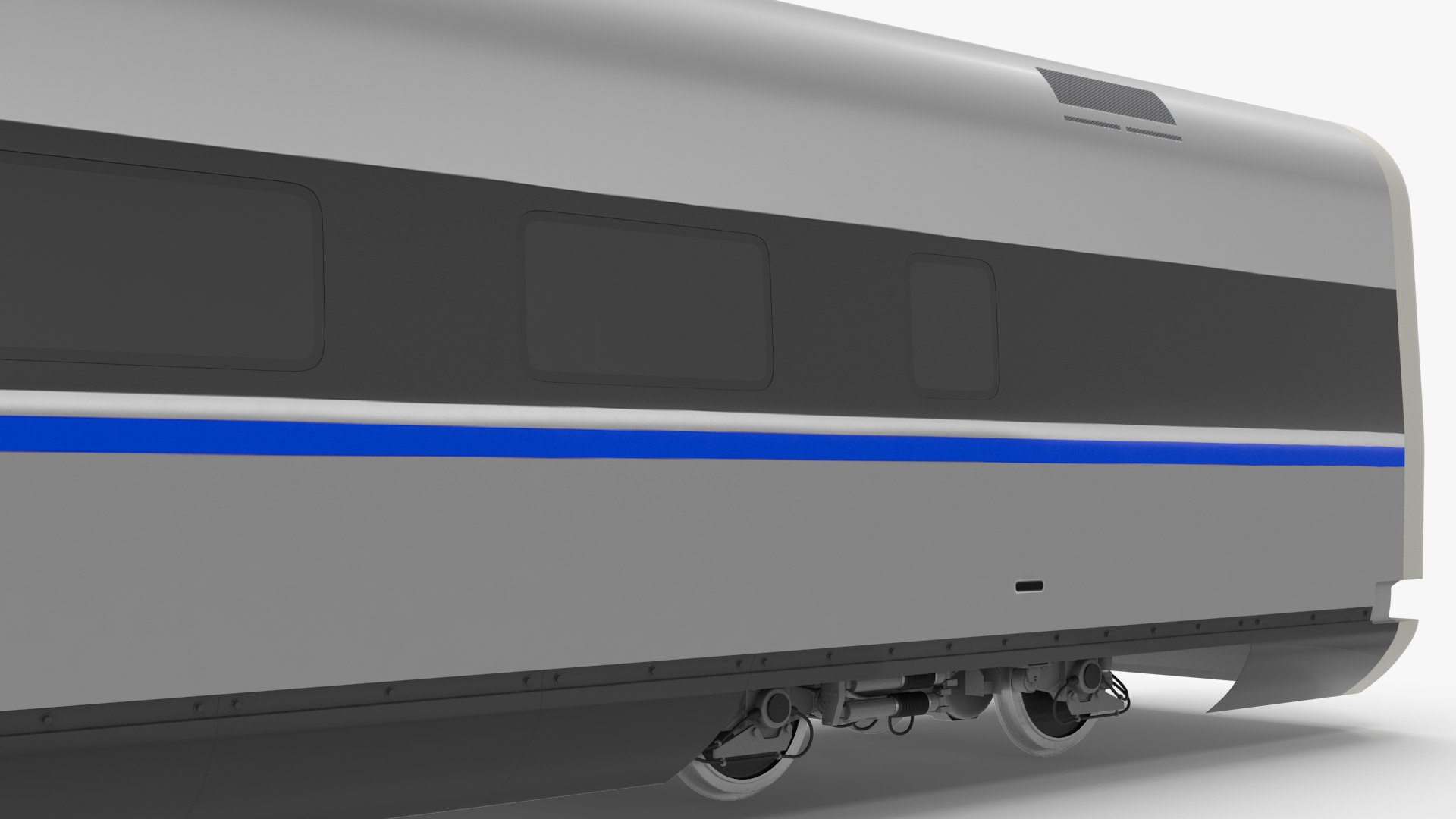 3D High Speed Bullet Train Locomotive Head - TurboSquid 2083635