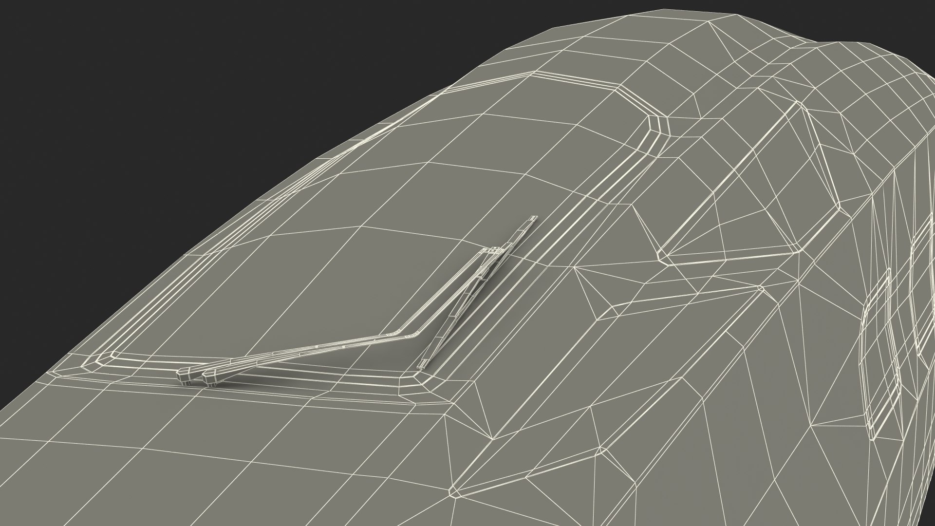 3D High Speed Bullet Train Locomotive Head - TurboSquid 2083635