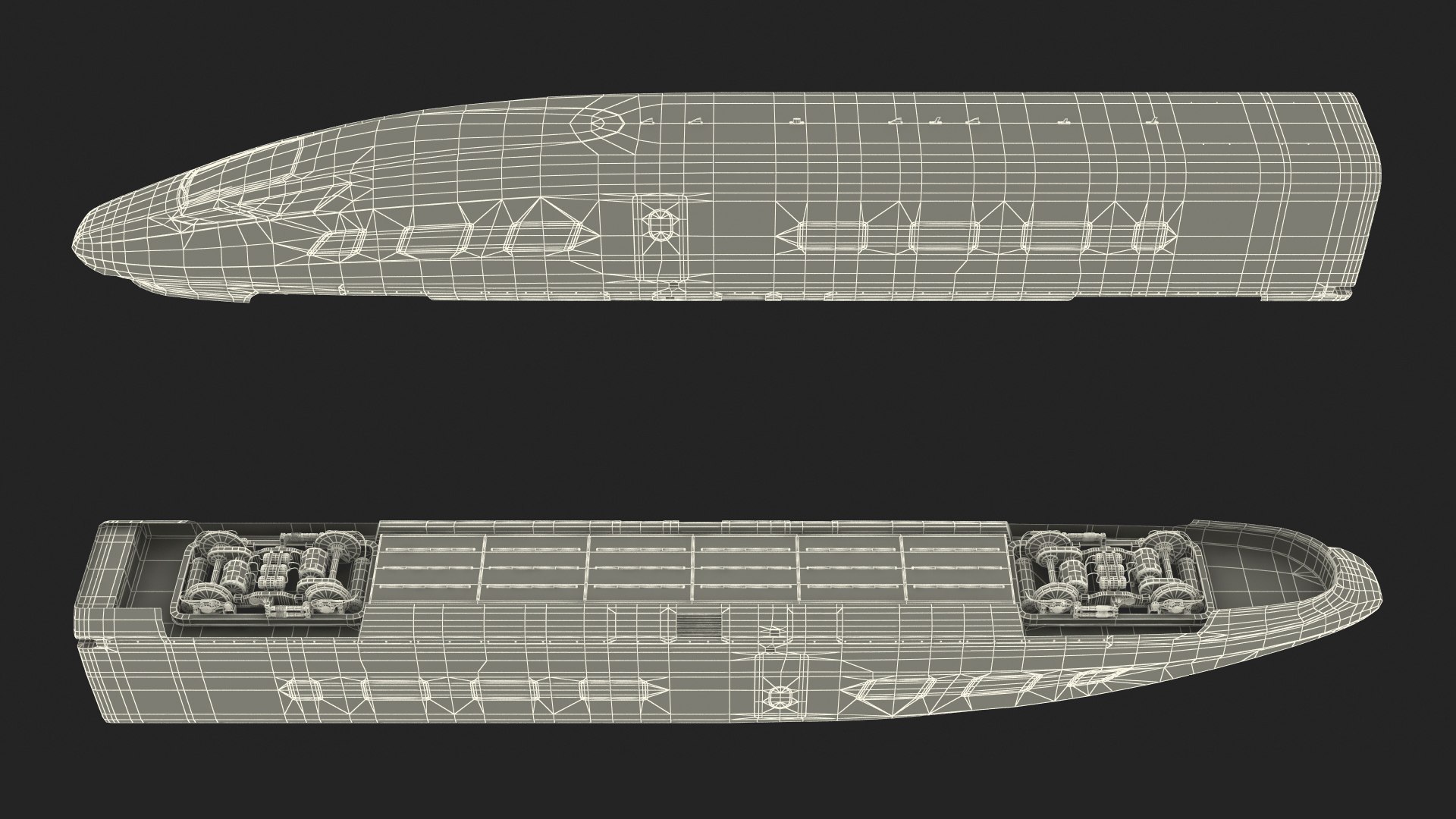 3D High Speed Bullet Train Locomotive Head - TurboSquid 2083635