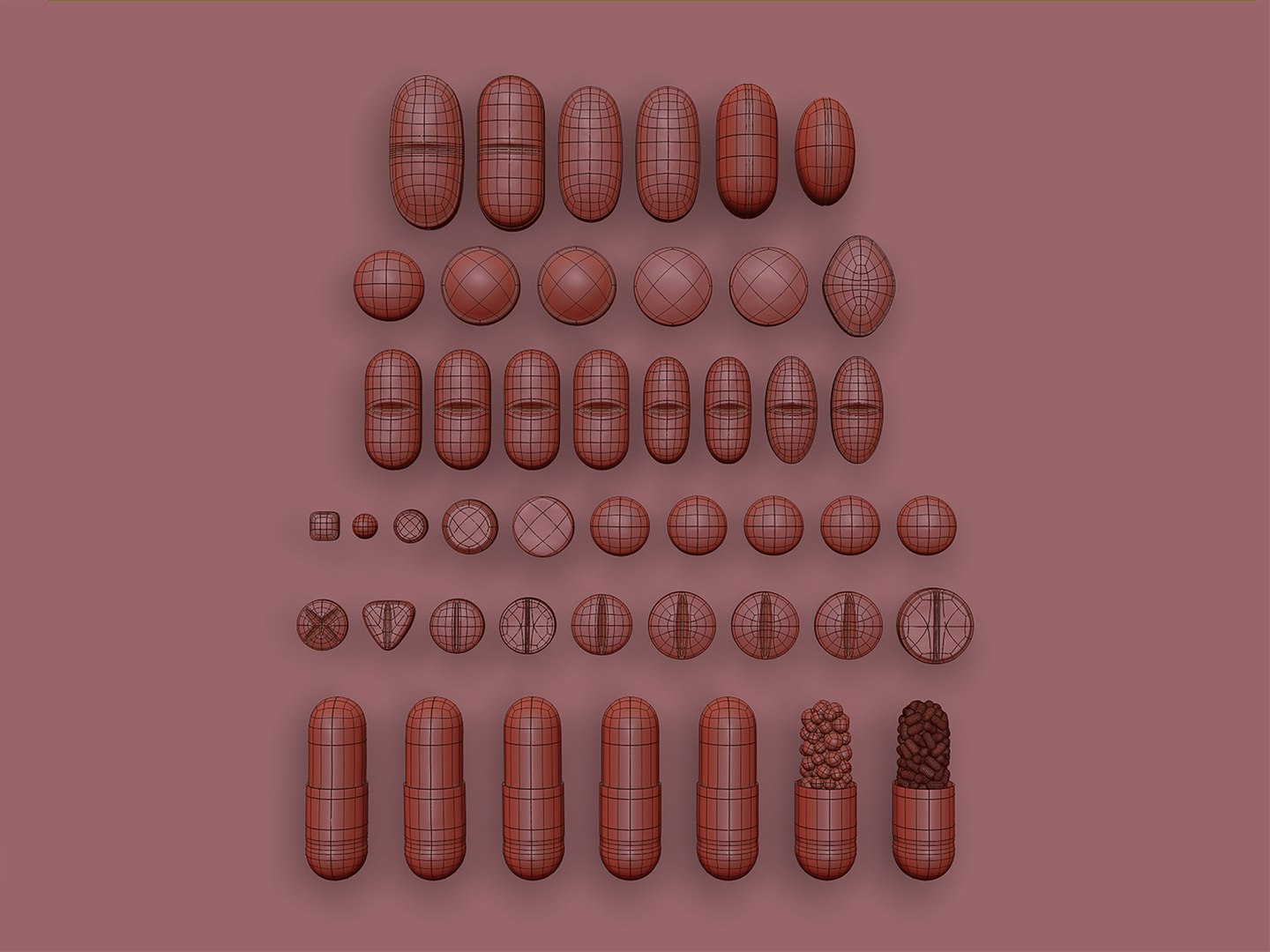medicine pills 3d 3ds