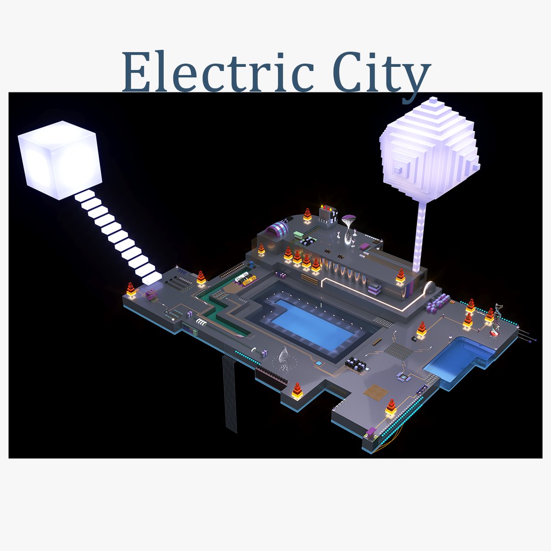 Electric City 3D Model - TurboSquid 2081854