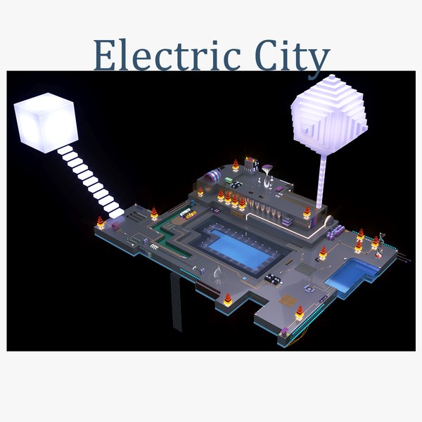 Electric City Modelo 3D - TurboSquid 2081854