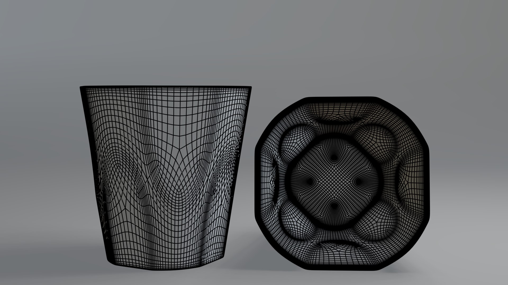 Square Glass 3D - TurboSquid 1754282