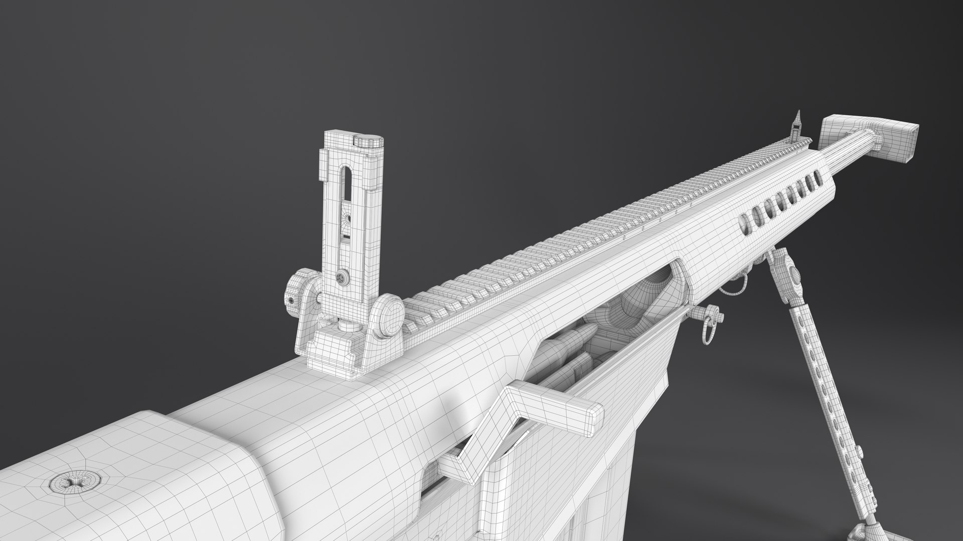 Sniper Rifle With Scope Model - TurboSquid 2226979