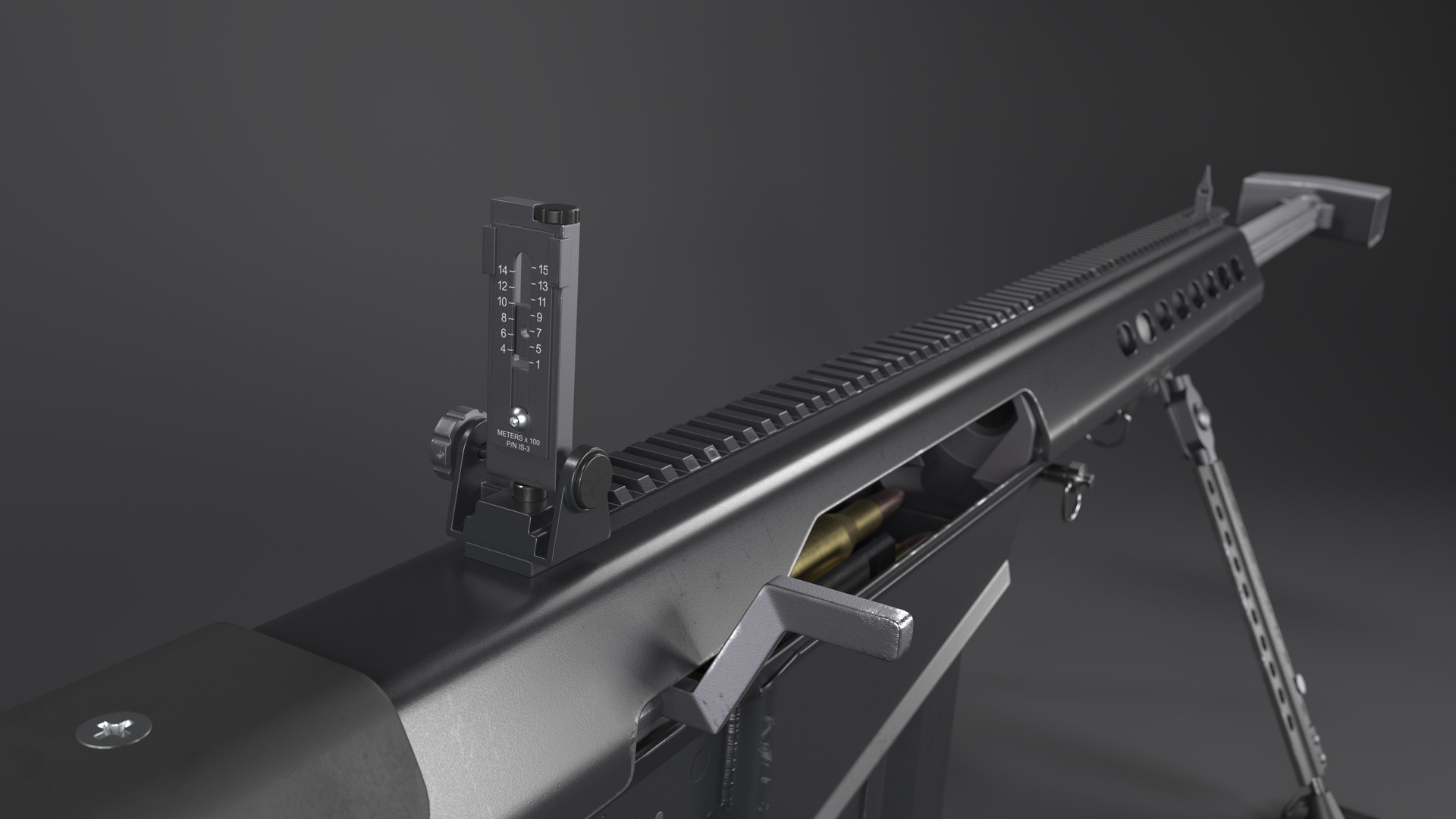 Sniper Rifle With Scope Model - TurboSquid 2226979