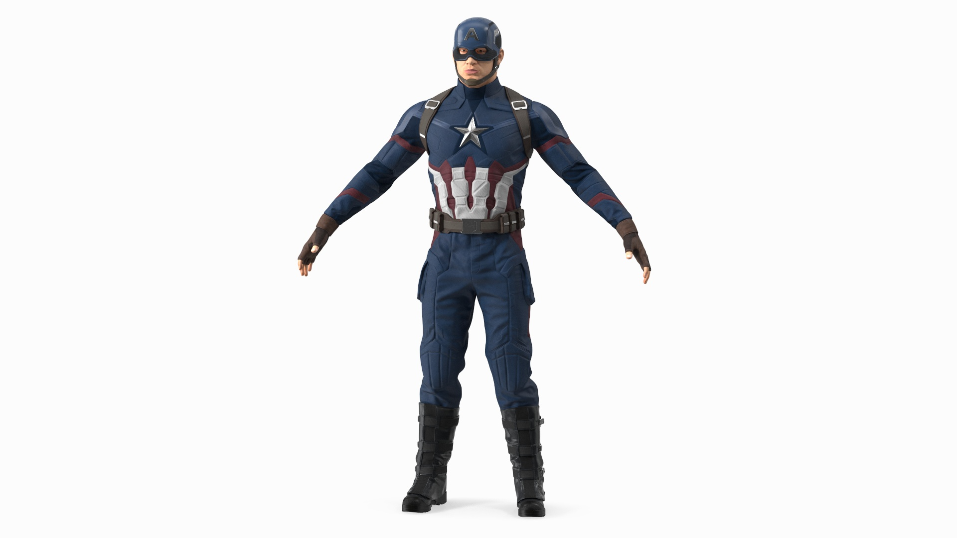 3D Captain America Character - TurboSquid 2042255