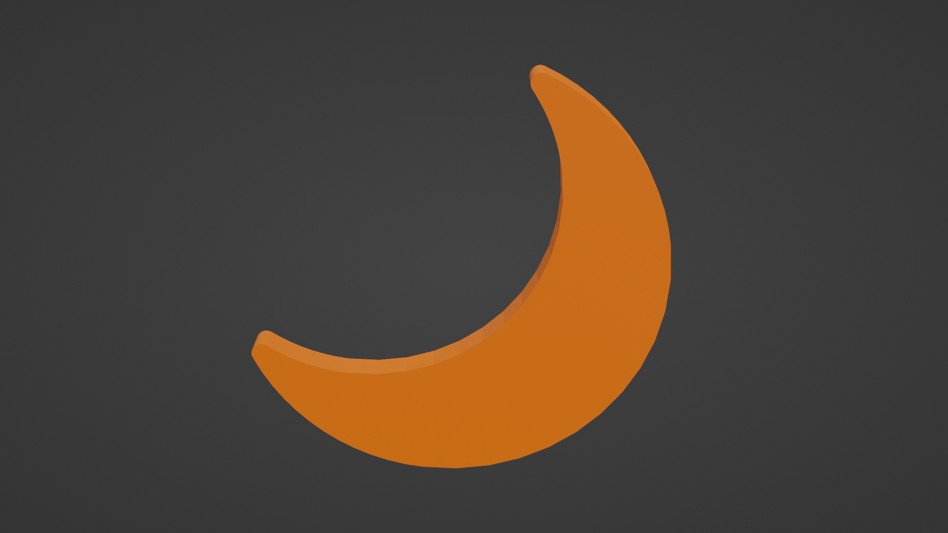 3D Crescent Moon Model - TurboSquid 2188169
