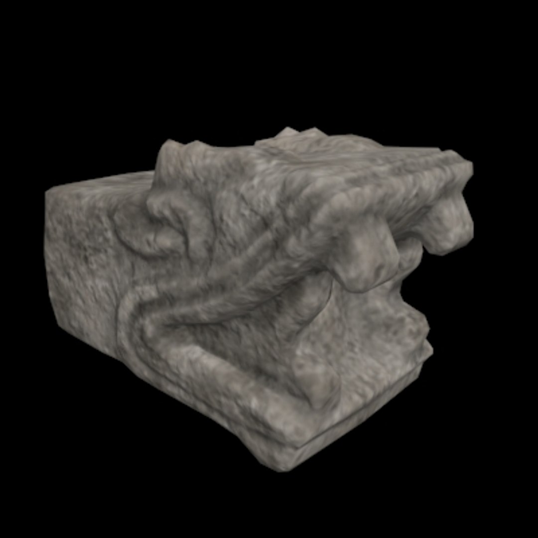3d Model Mayan Snake