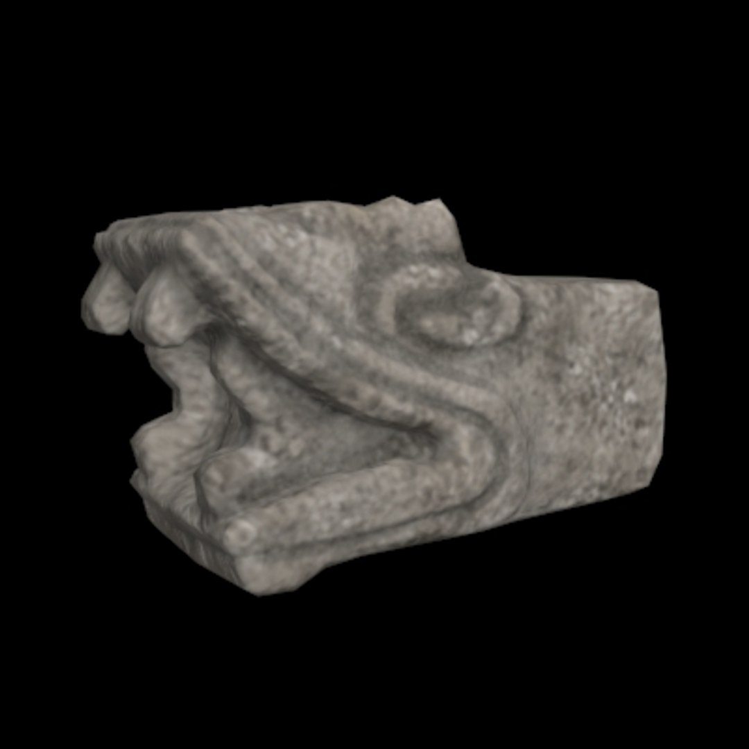 3d Model Mayan Snake