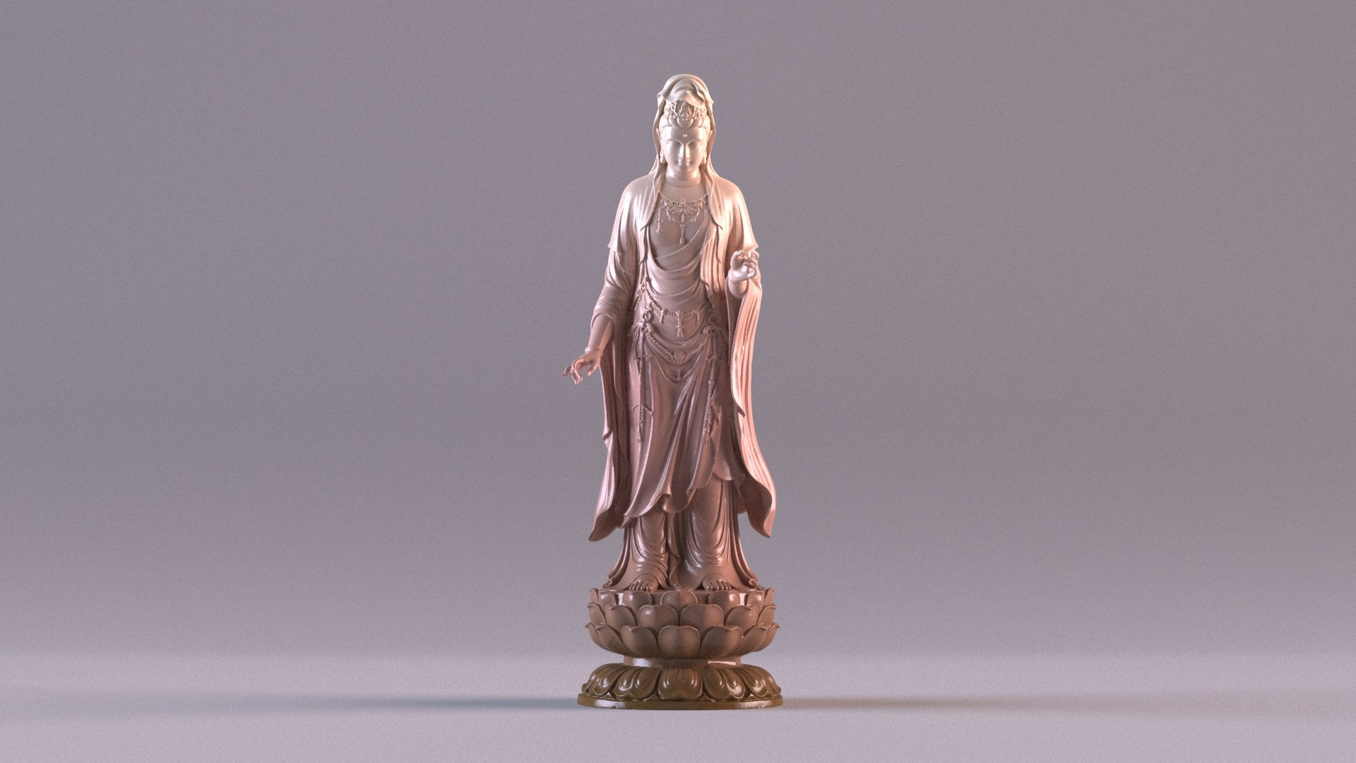 3D Buddhist Statues 053 Model - TurboSquid 2154072