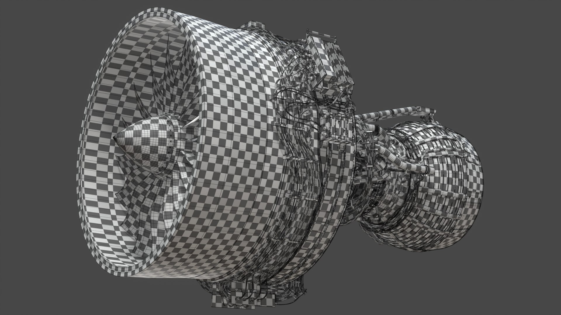 Jet Engine Model - TurboSquid 2157220