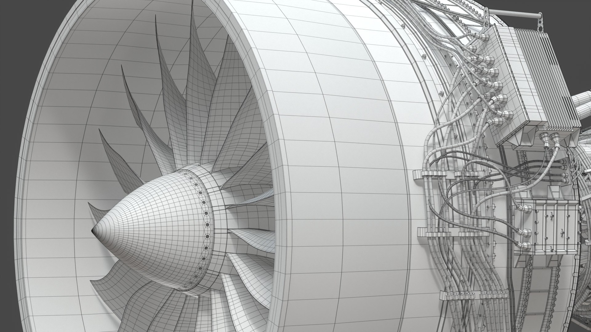 Jet Engine Model - TurboSquid 2157220