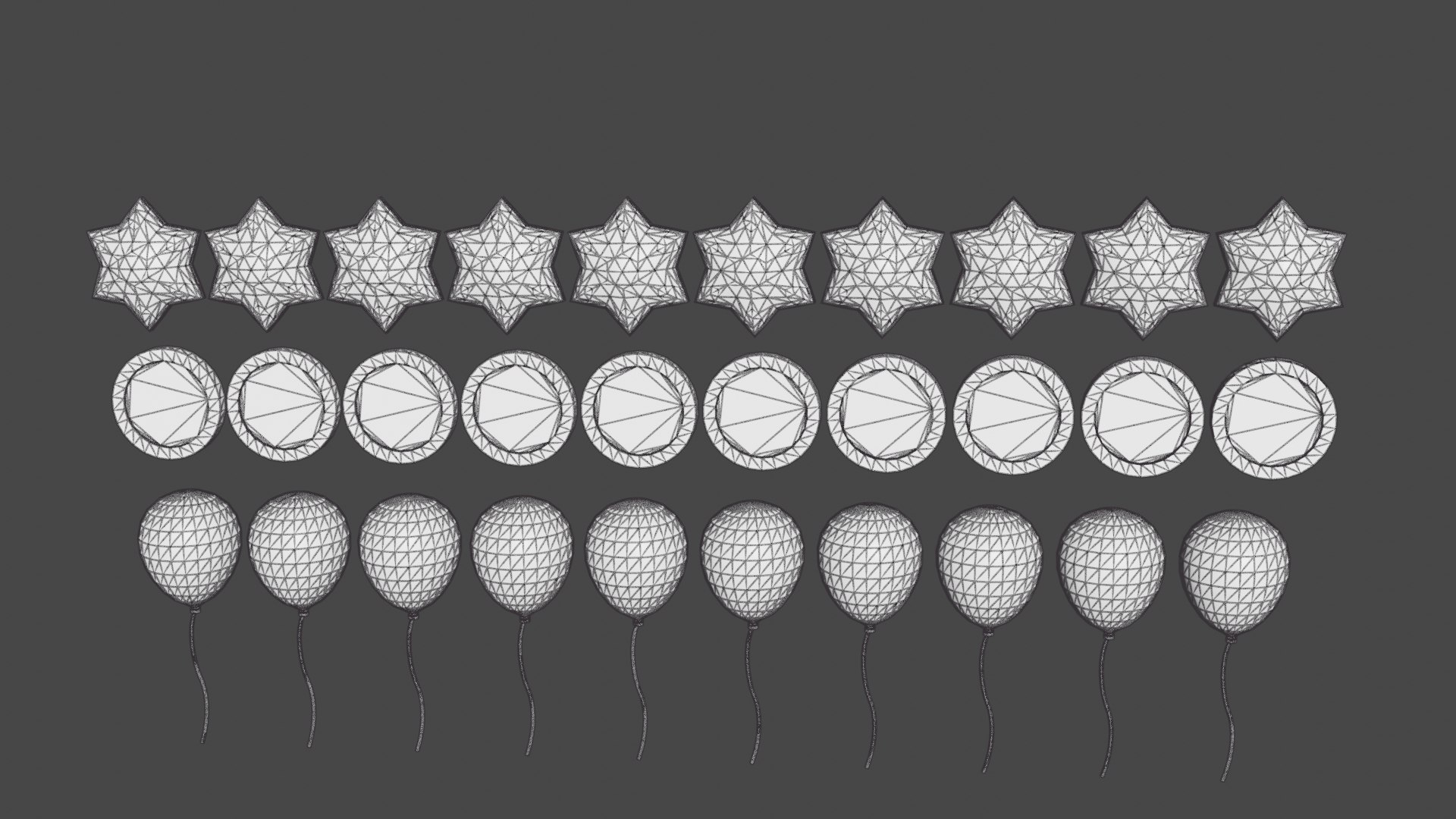 3D Model Balloons - TurboSquid 1773381