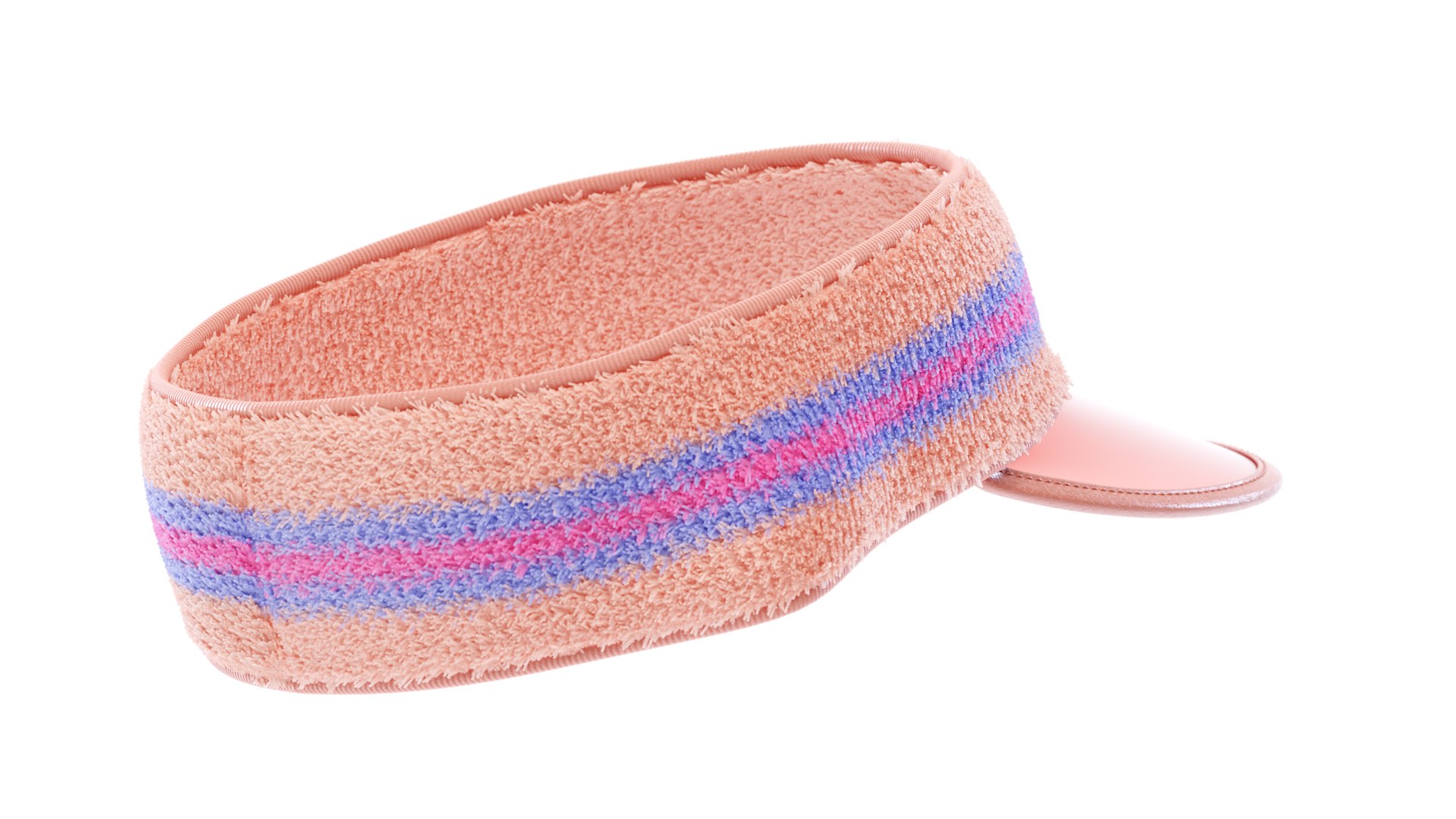 Terry Cloth Visor Cap 3D Model - TurboSquid 2000245