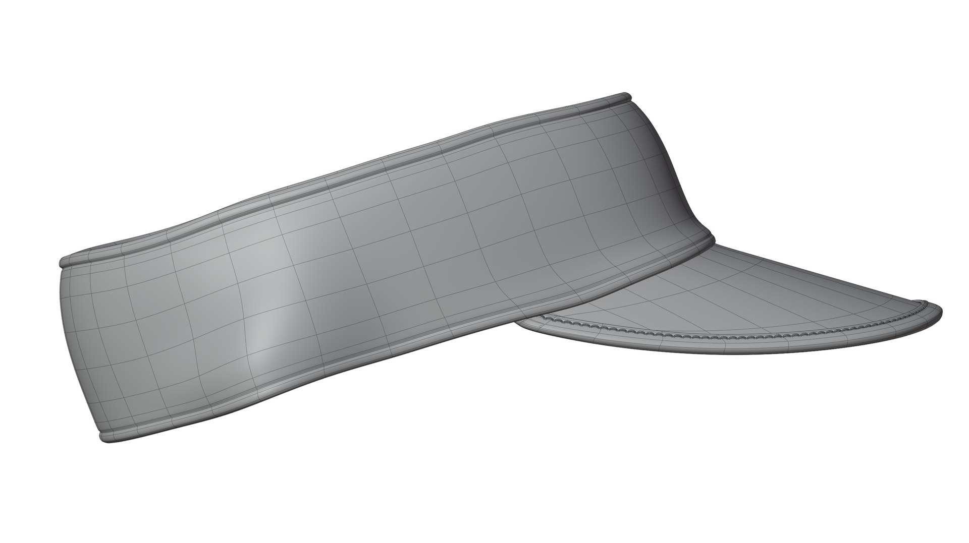 Terry Cloth Visor Cap 3D Model - TurboSquid 2000245