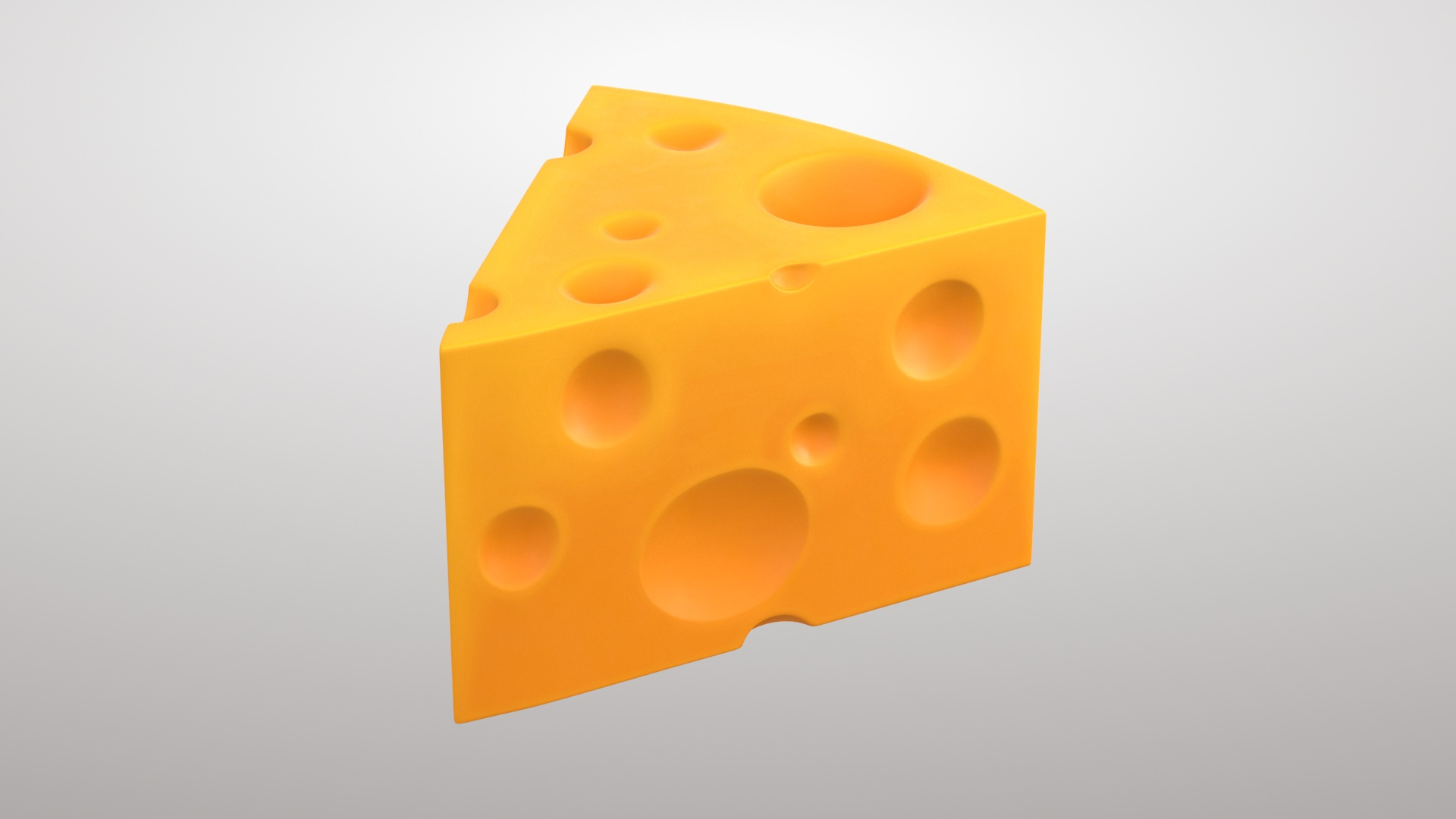 Cartoon Cheese PBR 3D Model - TurboSquid 1716958