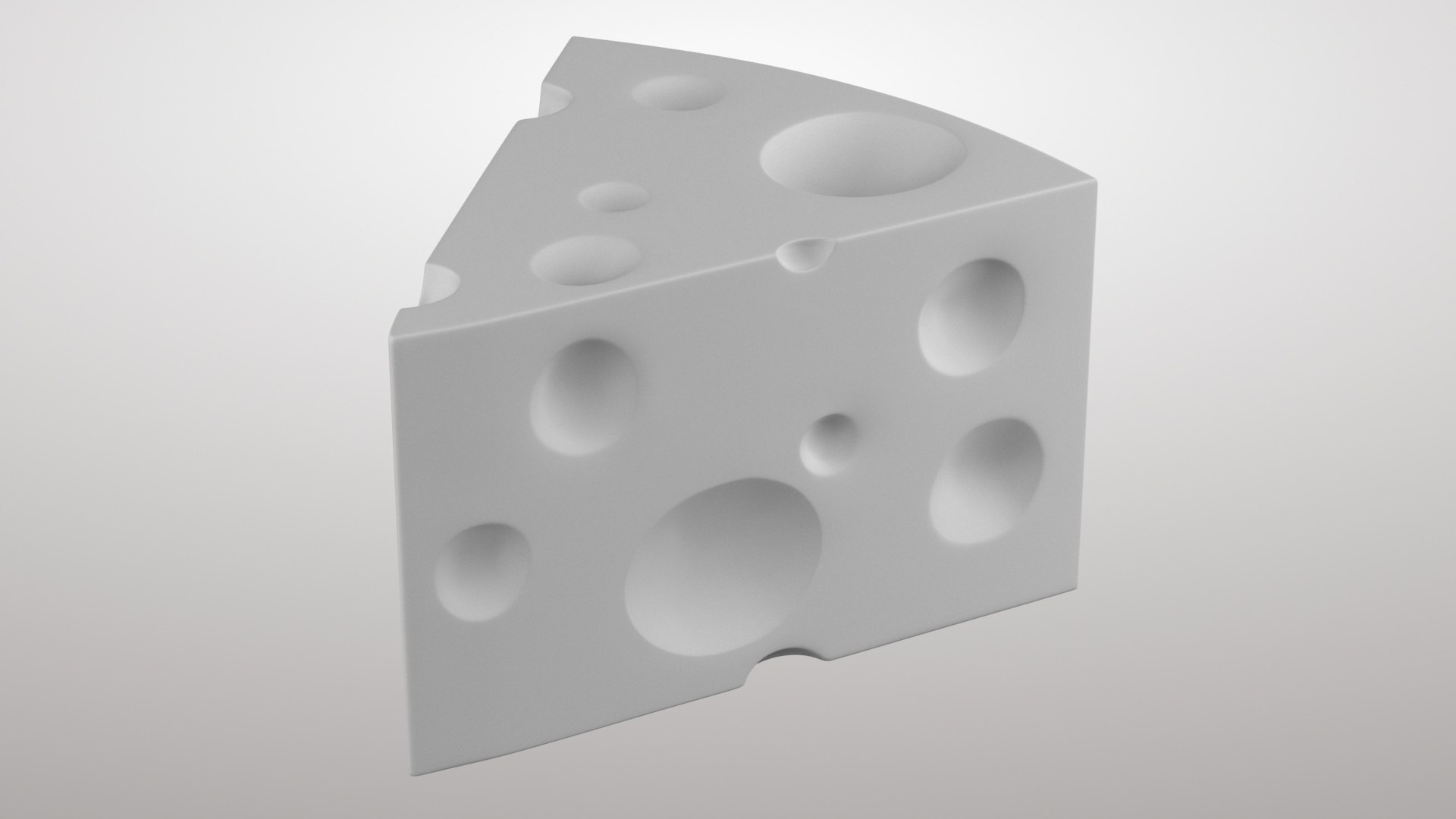 Cartoon Cheese PBR 3D Model - TurboSquid 1716958