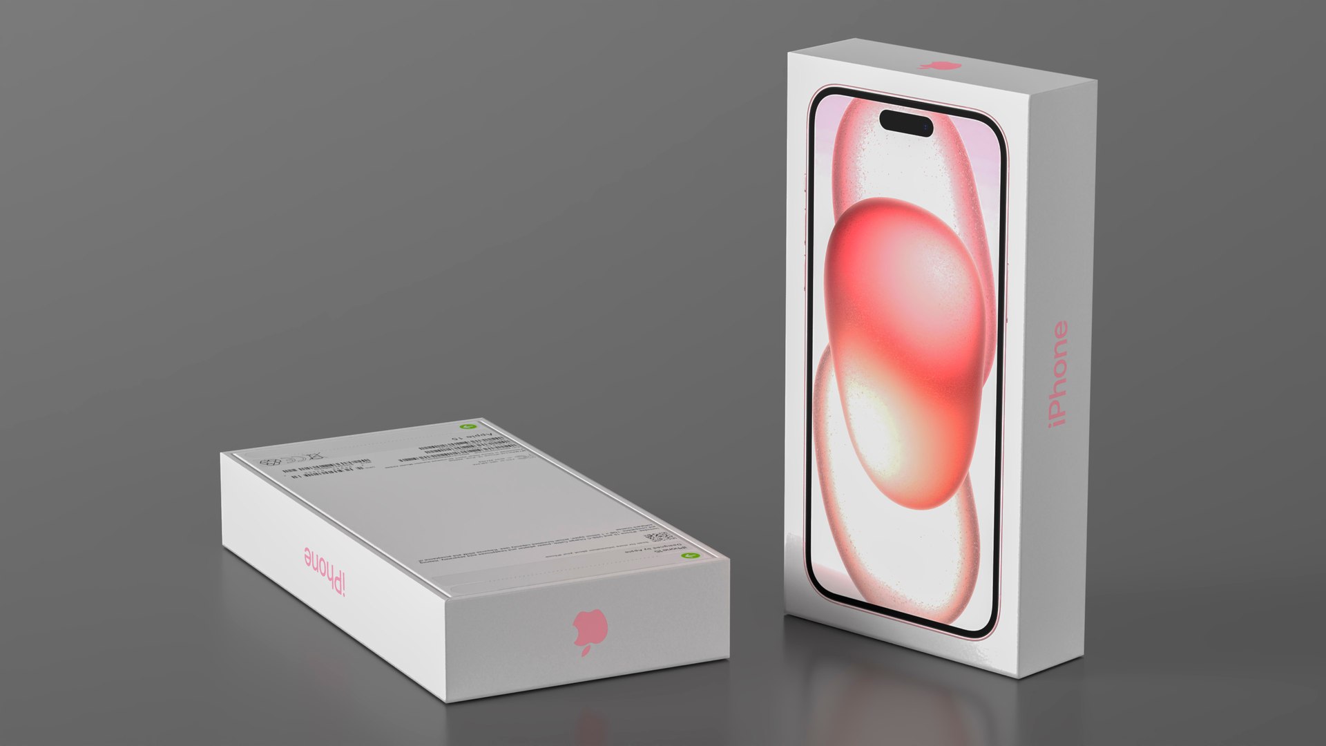 3D Model Apple IPhone 15 Pink Retail Box - TurboSquid 2215813