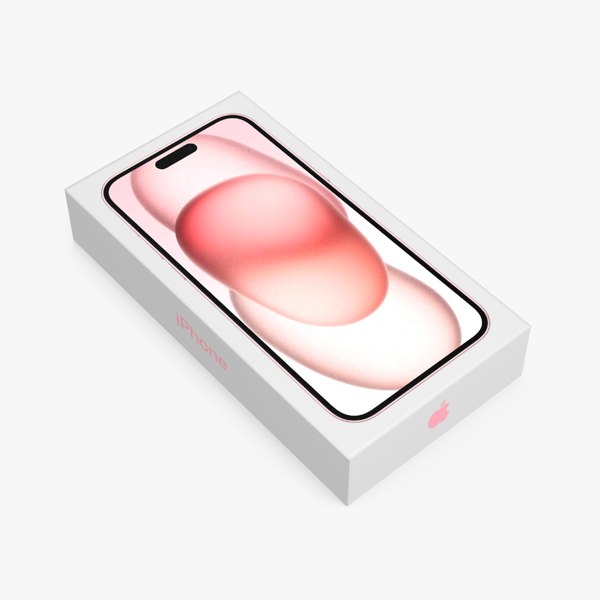 modelo 3d Caja minorista rosa para Apple iPhone 15 - TurboSquid 2215813