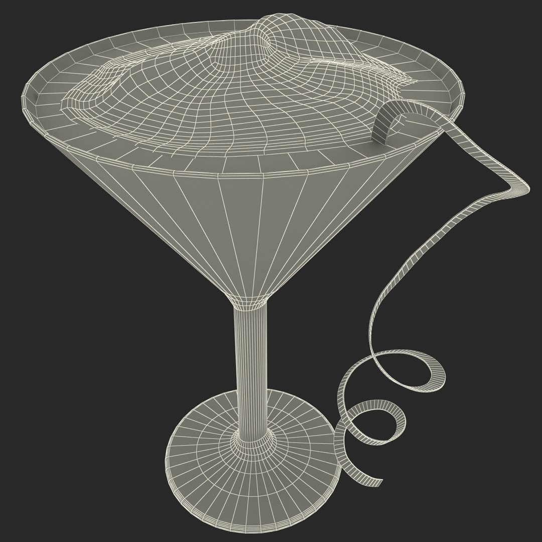 3d Cocktail V7 Model