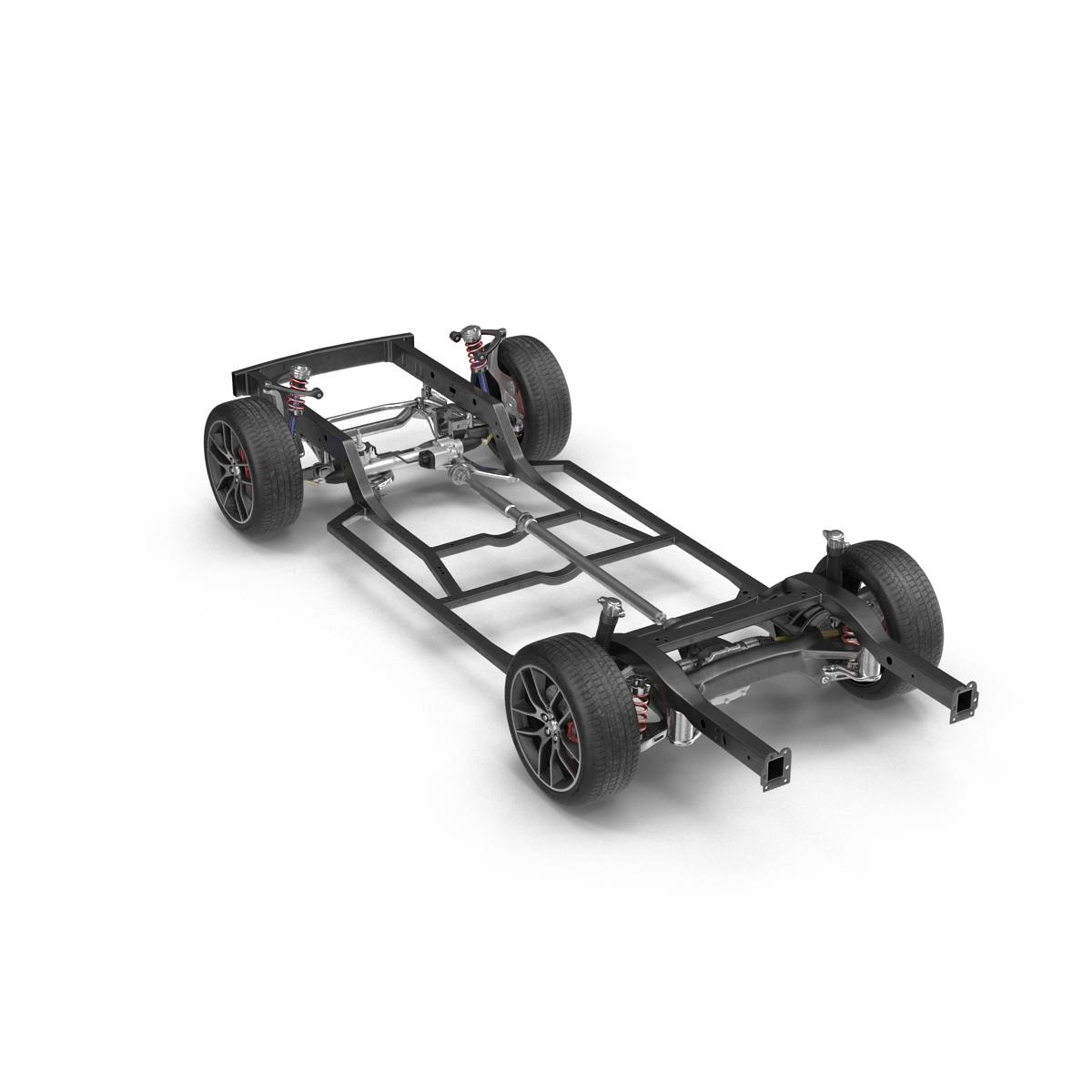 modelo 3d Colección de chasis de vehículos 6 - TurboSquid 1494533