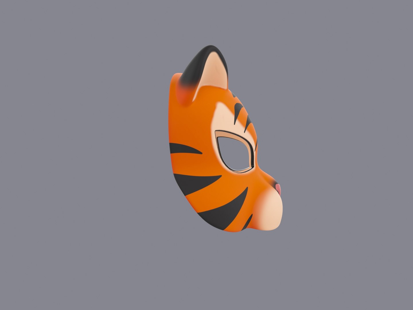 3D Model Tiger Mask - TurboSquid 1749287