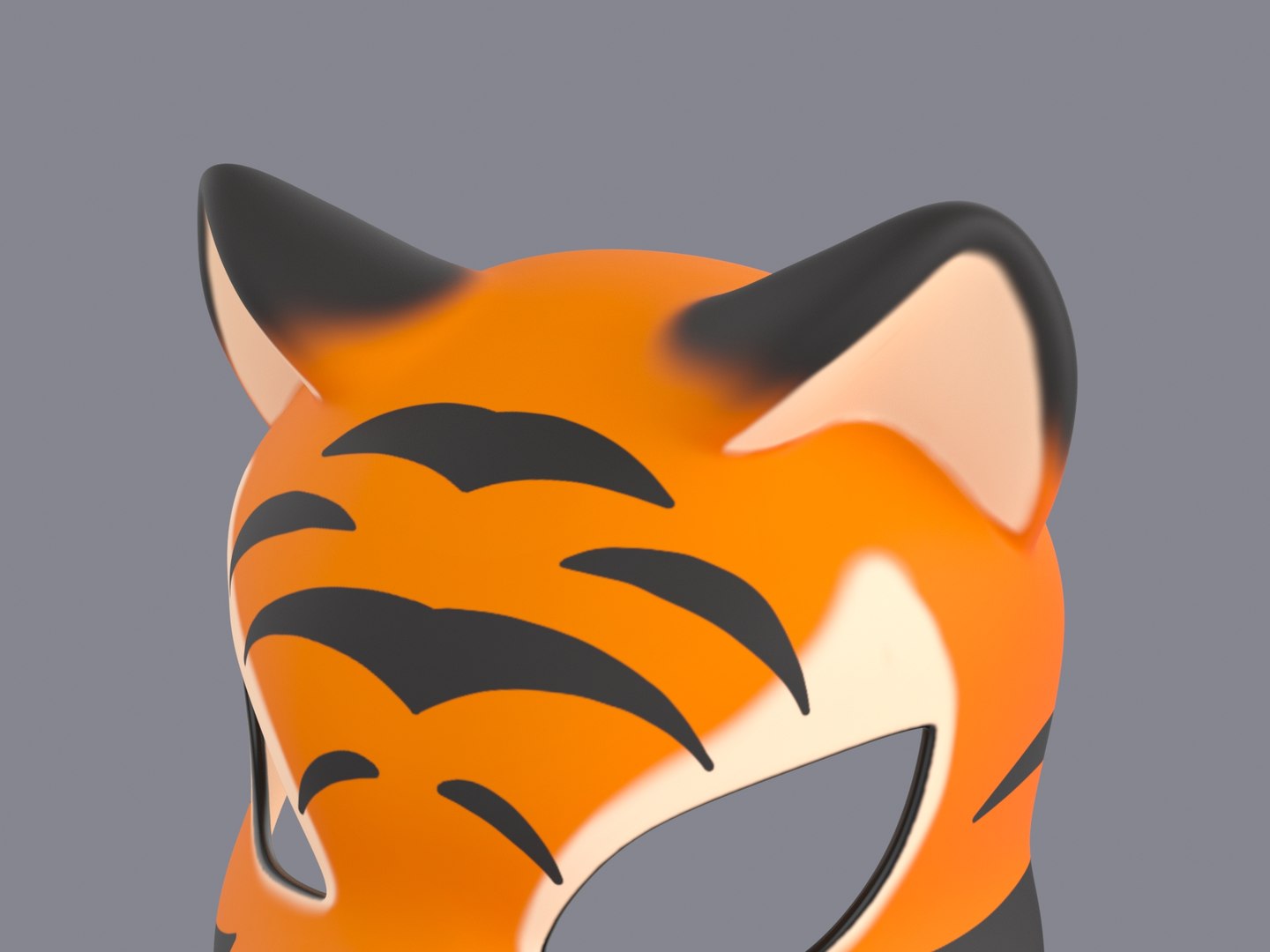 3D Model Tiger Mask - TurboSquid 1749287