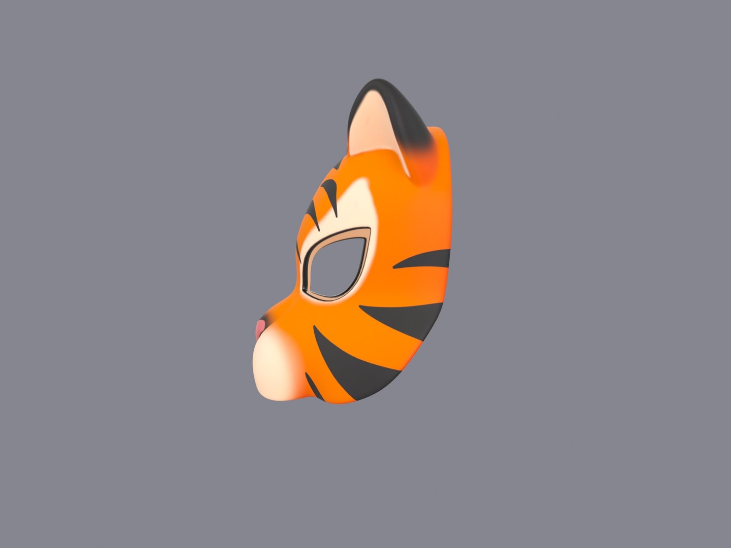 3D Model Tiger Mask - TurboSquid 1749287