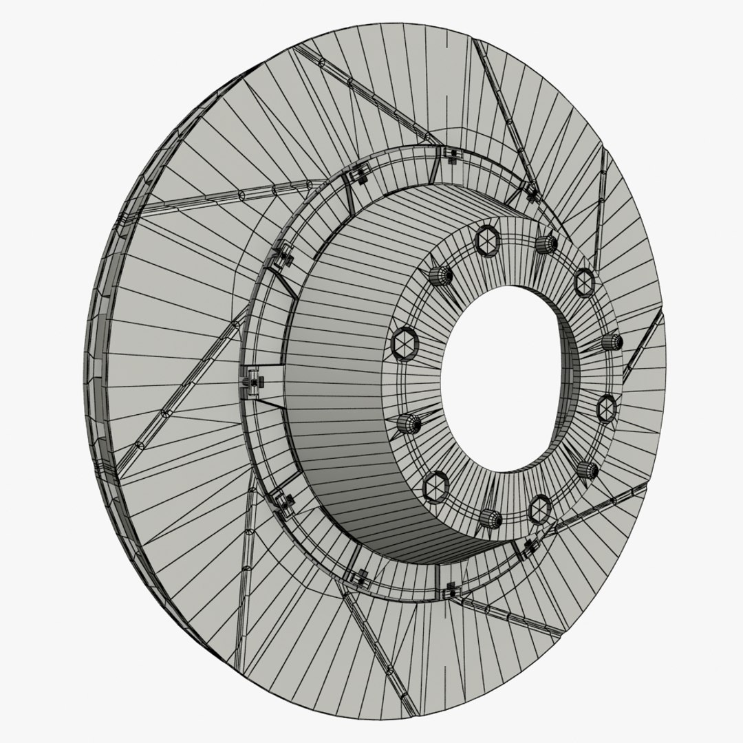 3d volk gt-7 rotors model