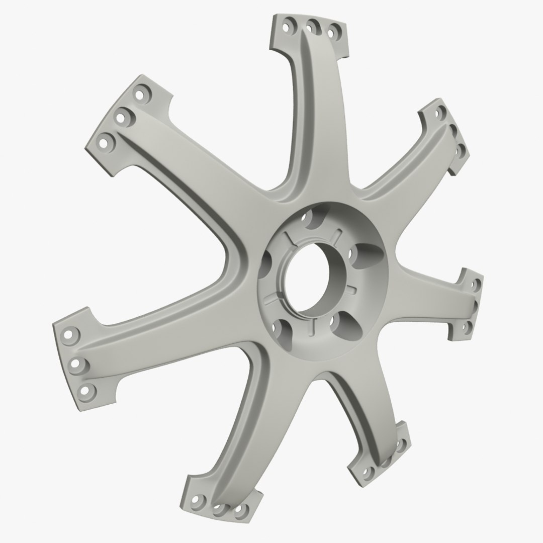 3d volk gt-7 rotors model