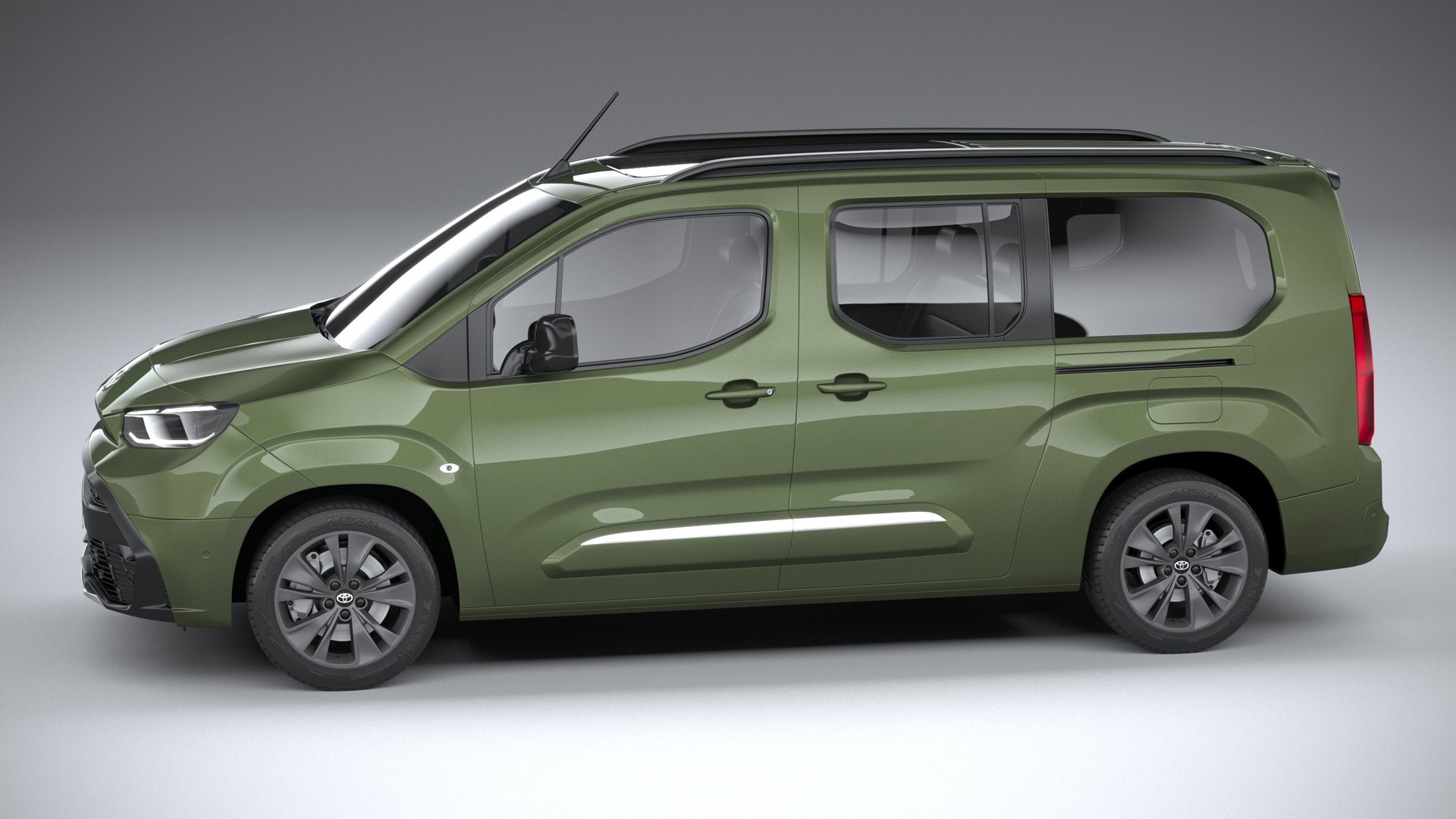 Toyota Proace City Verso Long 2025 3D Model - TurboSquid 2356080