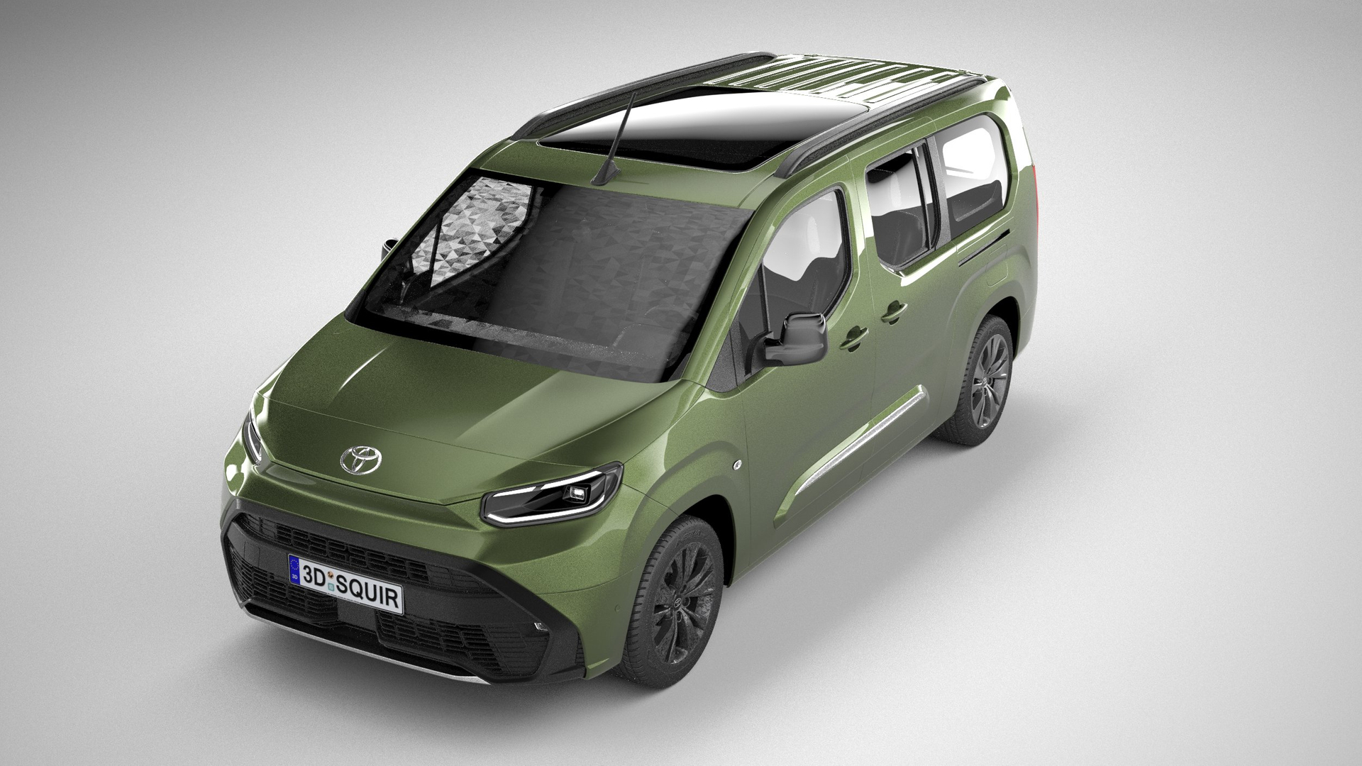 Toyota Proace City Verso Long 2025 3D Model - TurboSquid 2356080