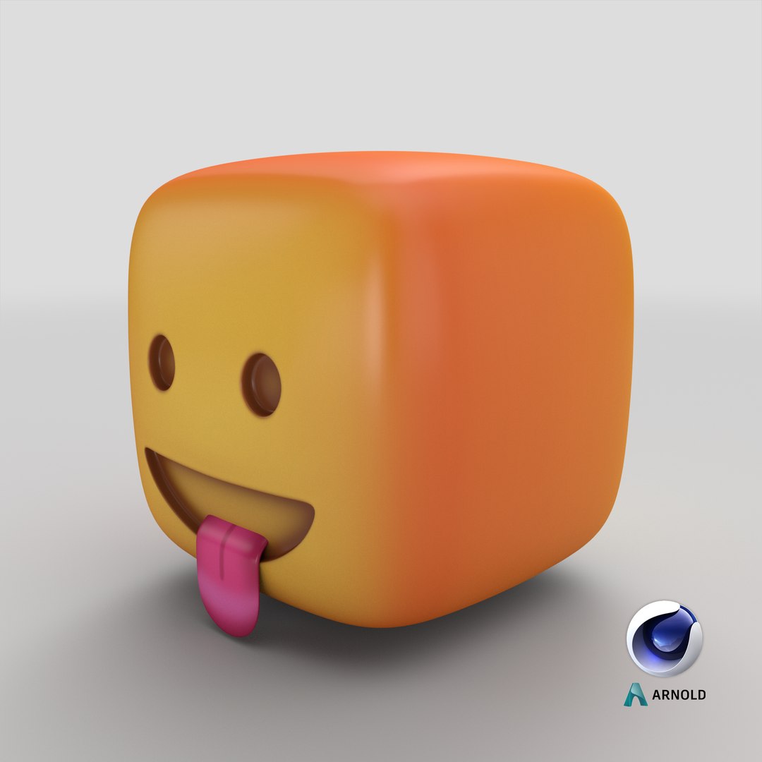 3D Smiley Face Emoji 30 - TurboSquid 2070277