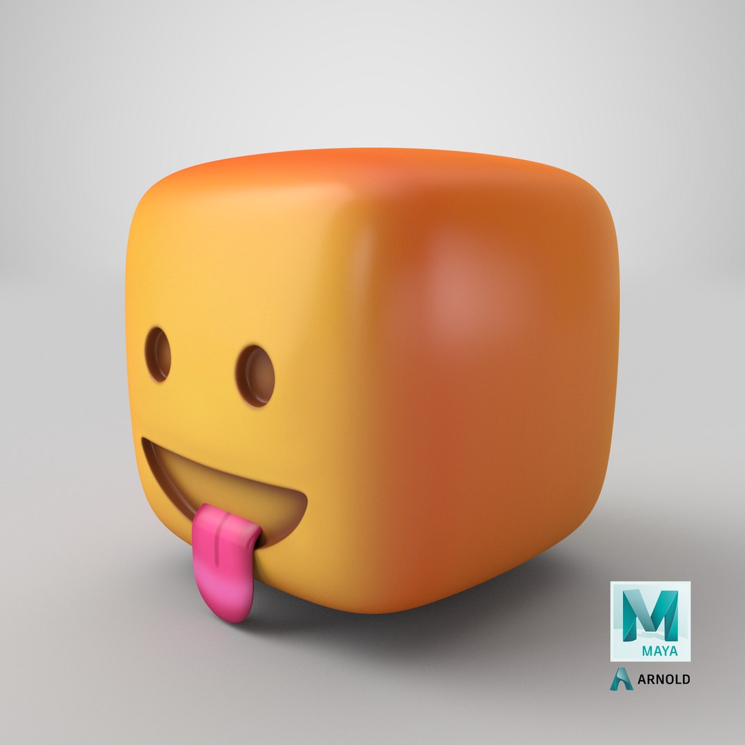3D Smiley Face Emoji 30 - TurboSquid 2070277