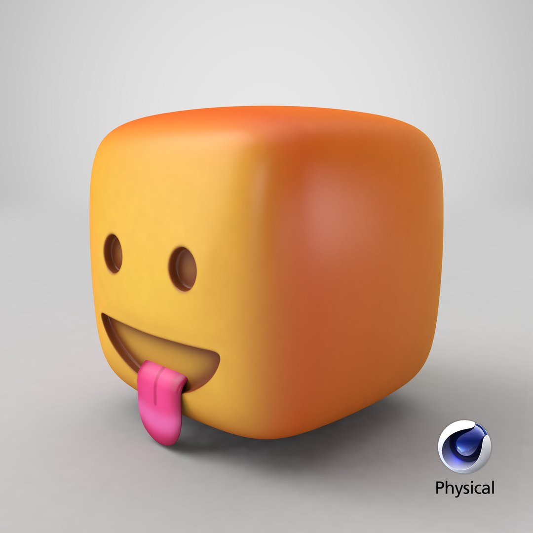 3D Smiley Face Emoji 30 - TurboSquid 2070277