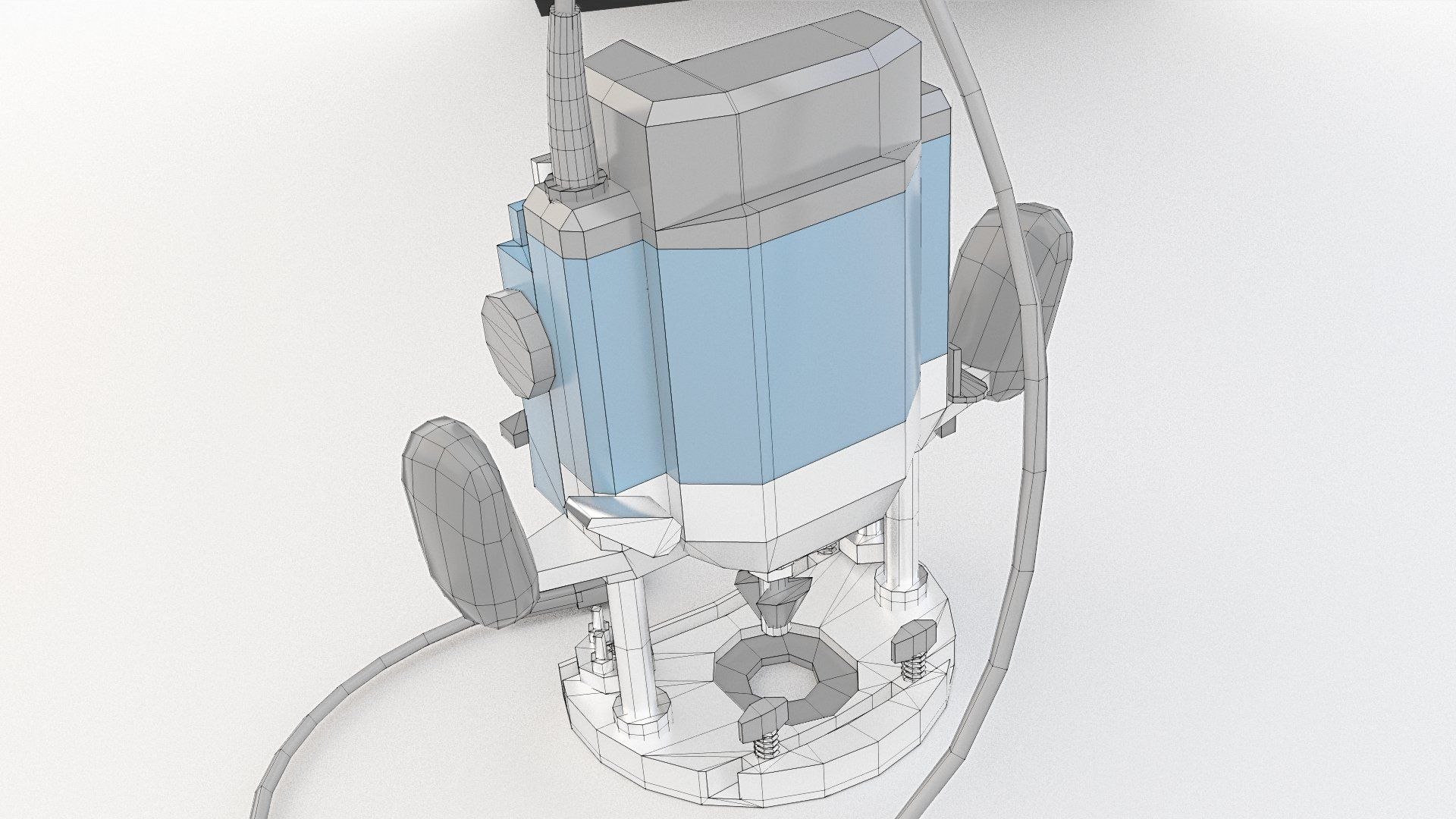 Wood Router 3D Model - TurboSquid 1527379