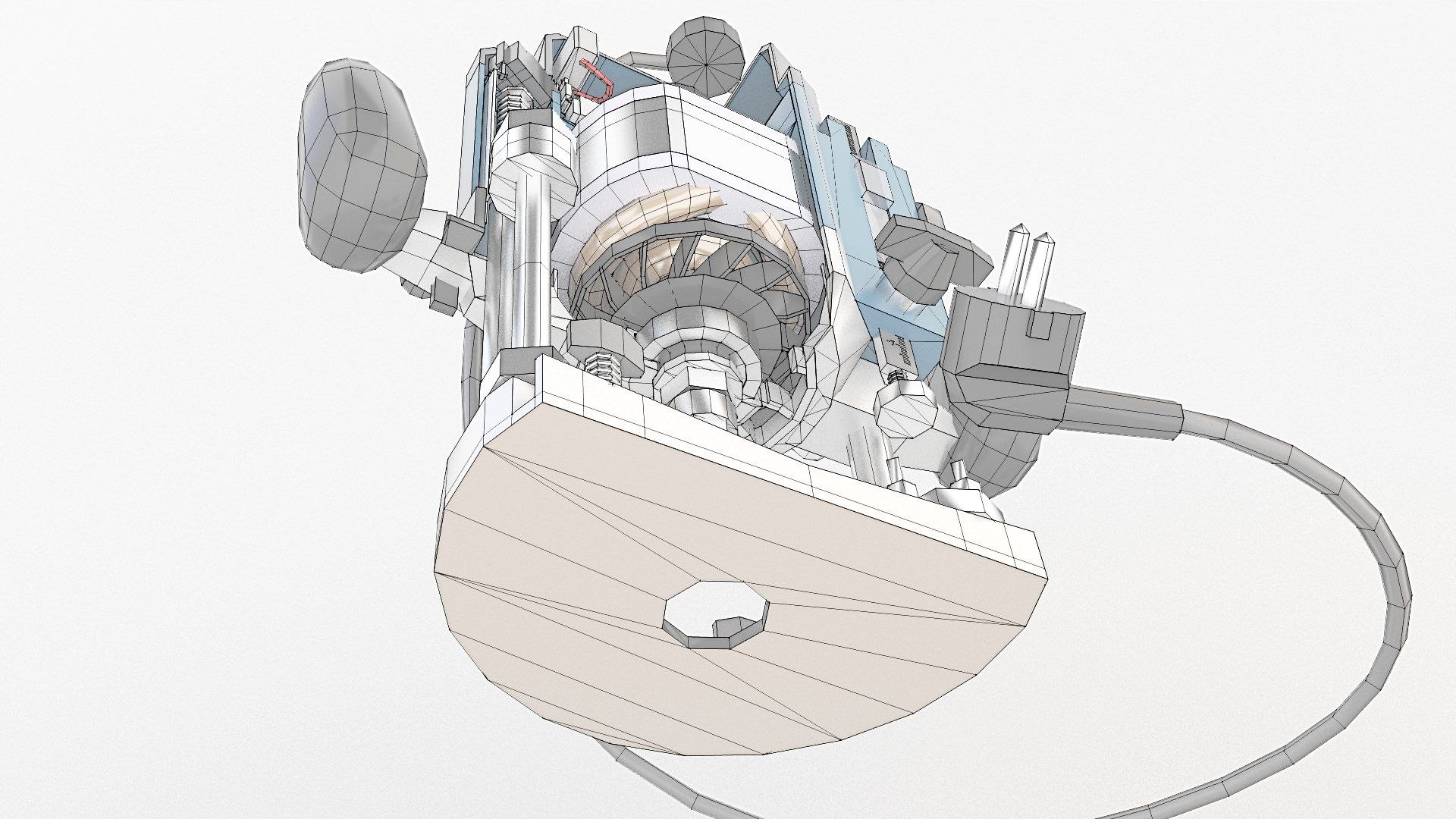 Wood Router 3D Model - TurboSquid 1527379