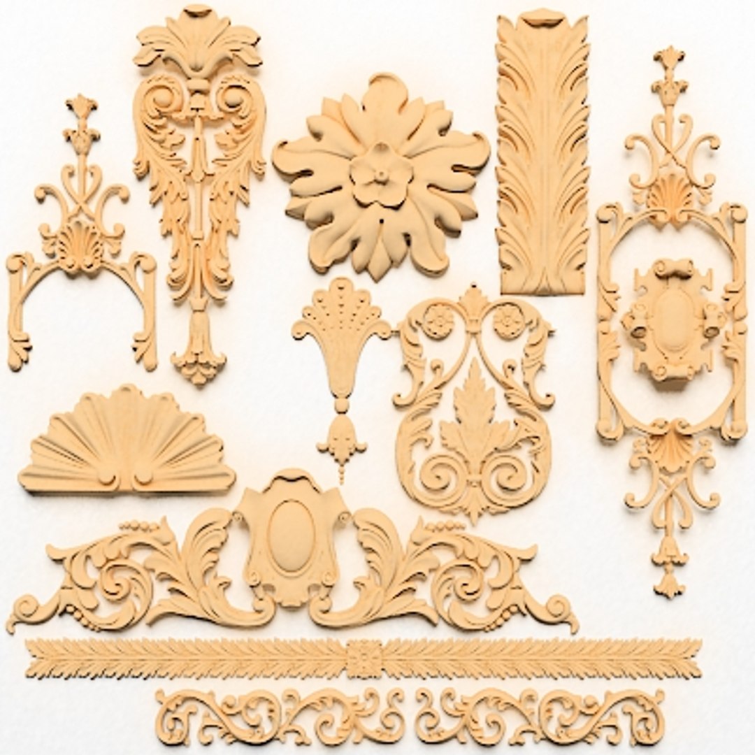 Classical Decoration Interior 3d 3ds