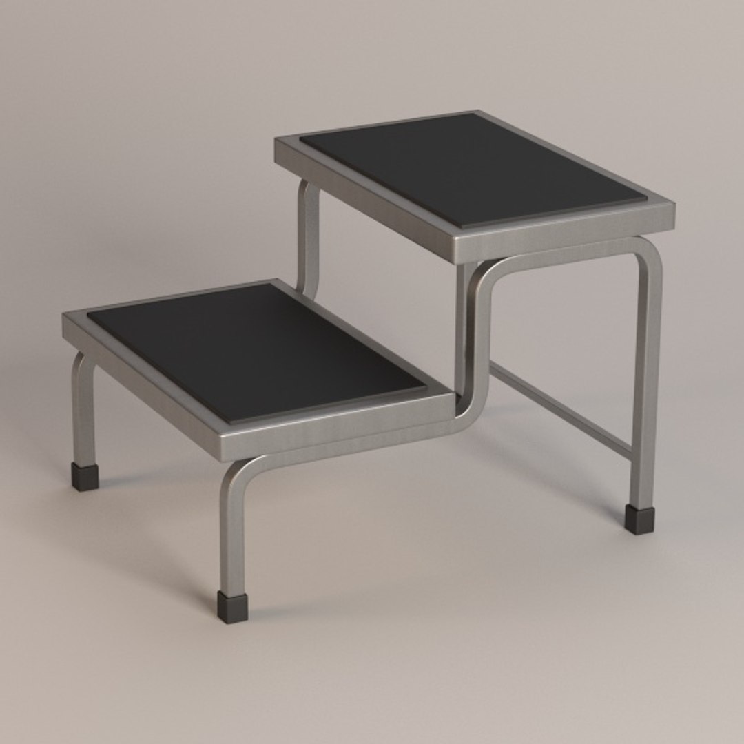 3d hospital stairs model