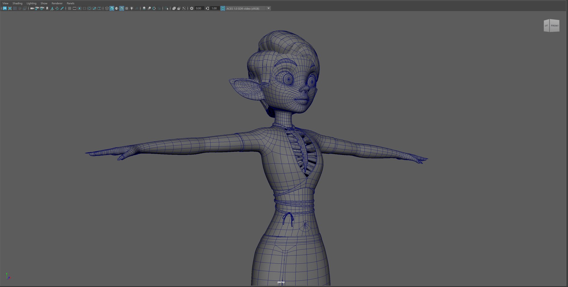 3D Semi-Realistic Female GHOST Character Without Rig Model - TurboSquid ...