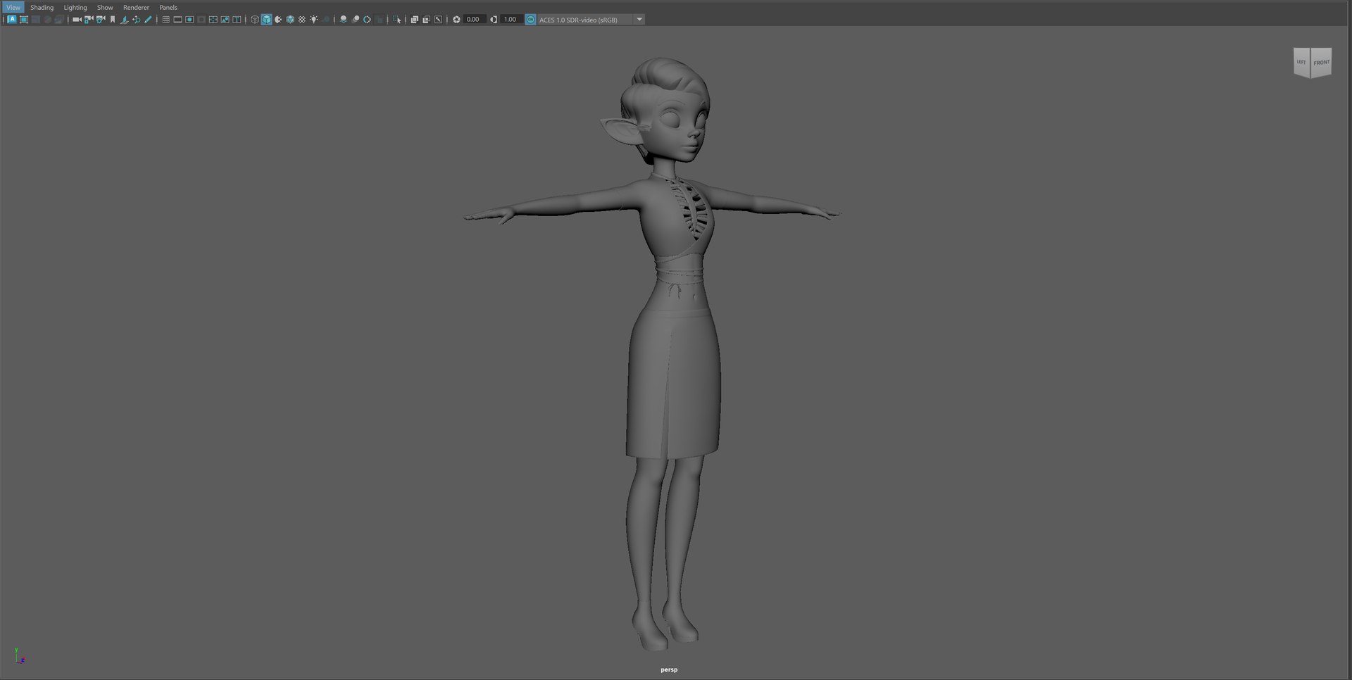 3D Semi-Realistic Female GHOST Character Without Rig Model - TurboSquid ...