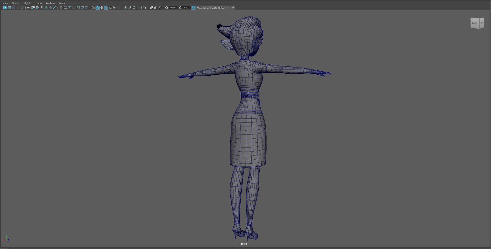 3D Semi-Realistic Female GHOST Character Without Rig Model - TurboSquid ...