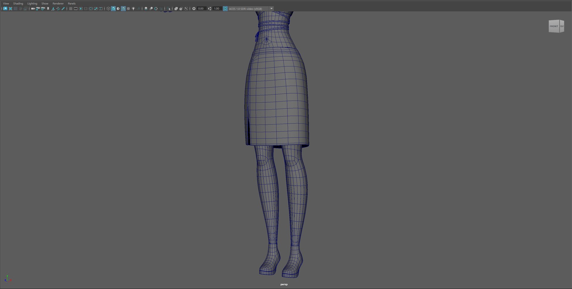 3D Semi-Realistic Female GHOST Character Without Rig Model - TurboSquid ...