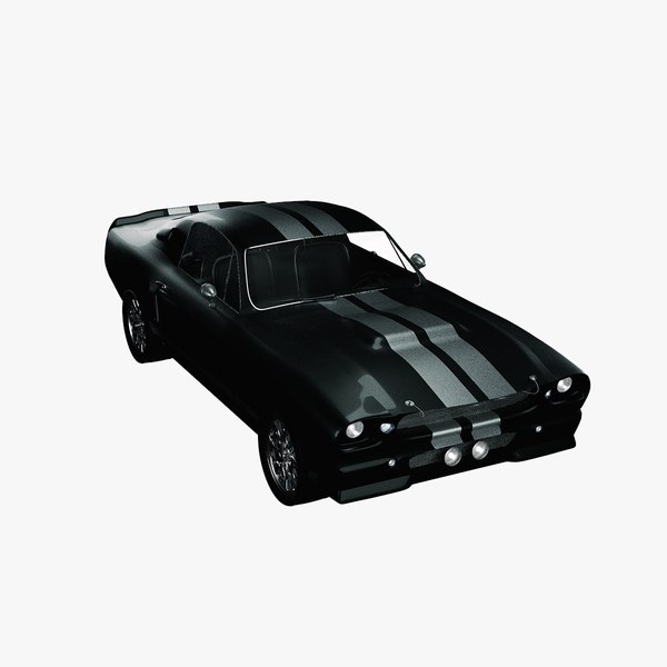 머슬카 3D 모델 - TurboSquid 2159735