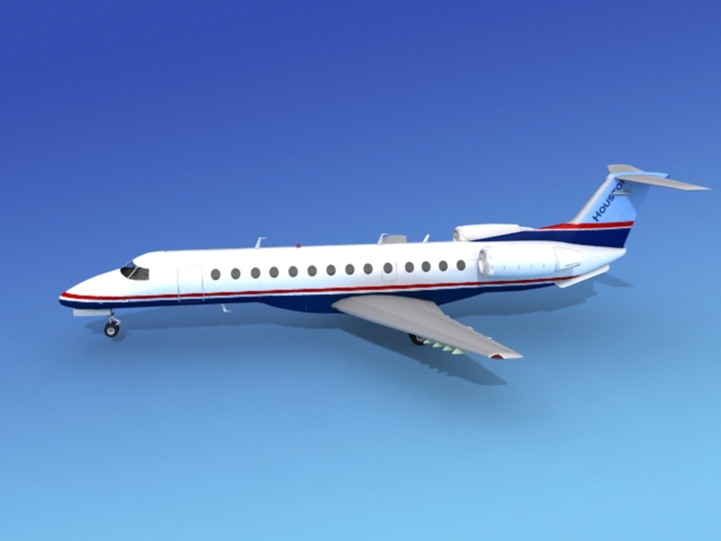 3d model embraer erj