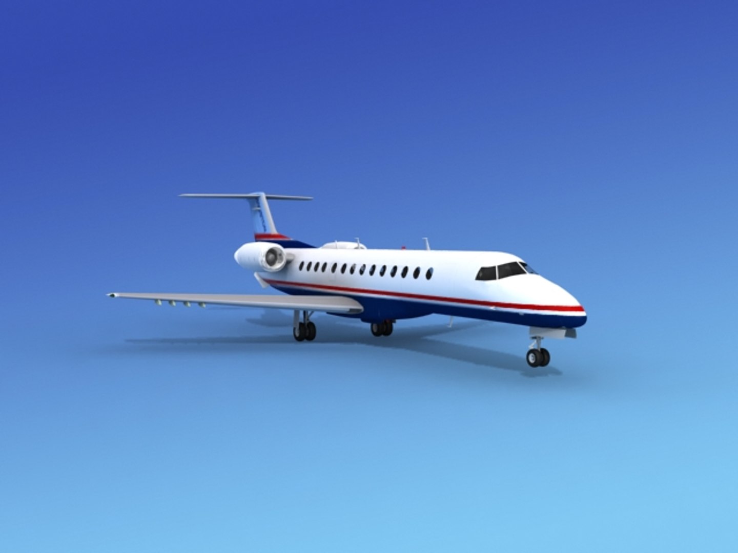 3d model embraer erj