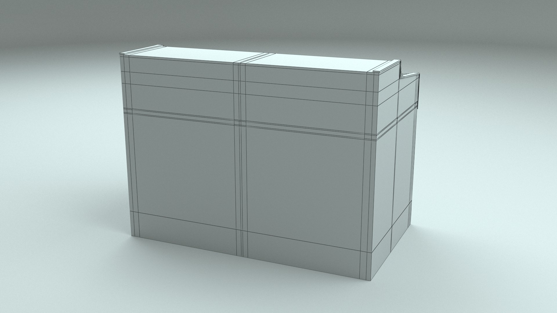 Store Glass Freezer 3D Model - TurboSquid 2226880