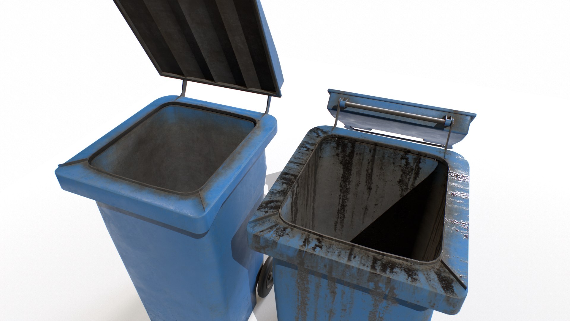 Trash Bin 1 3D - TurboSquid 1975818